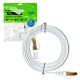 Cablu de retea plat S/STP CAT7 PNI U7015B, Patch, 2 x RJ45, 4 perechi ...